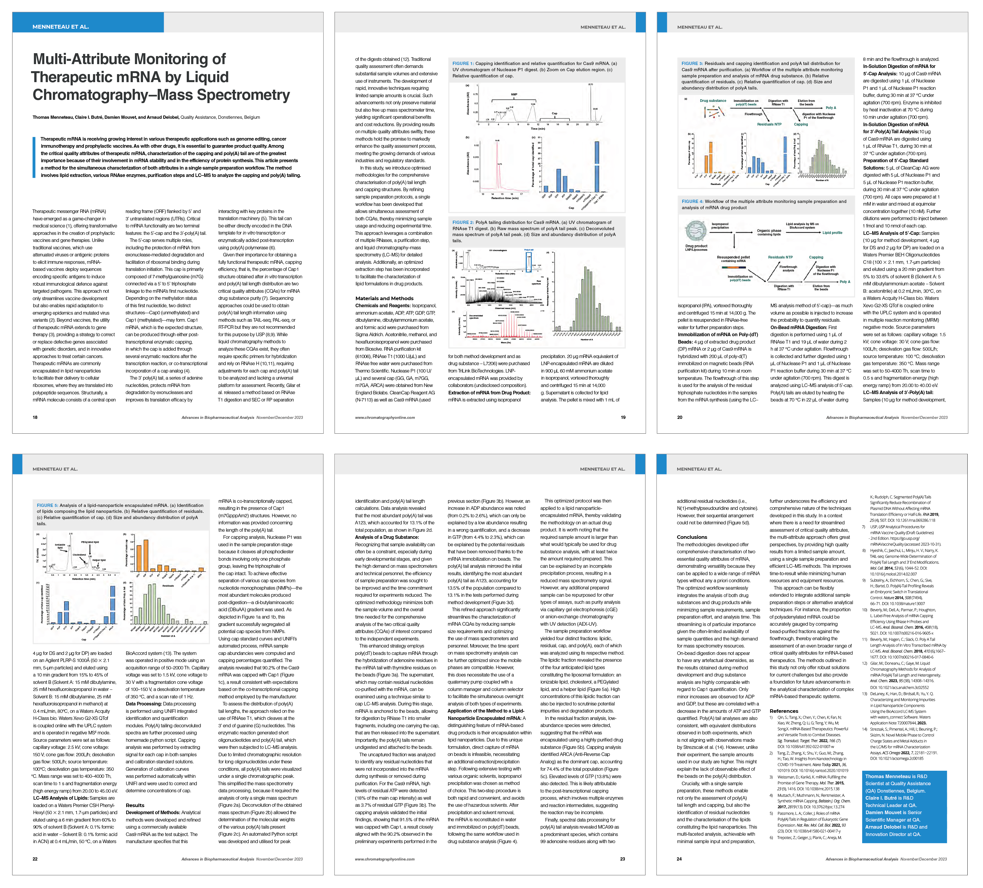 Multi-attribute monitoring of therapeutic mRNA by LC-MS | Quality ... Multi-attribute monitoring of therapeutic mRNA by LC-MS | Quality ...